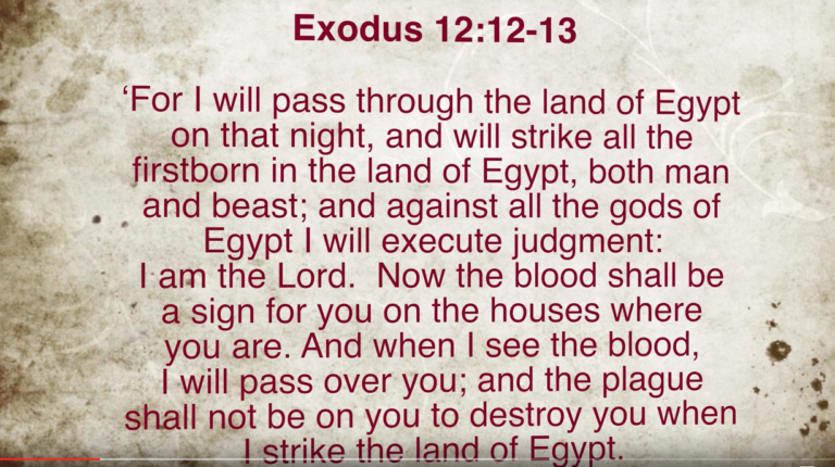 Exodus 12:7 | Sabbath Church | Rock Valley Christian Church